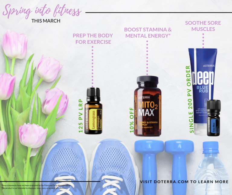 doTERRA March Promotions | Reija Eden - Certified Essential Oil Coach