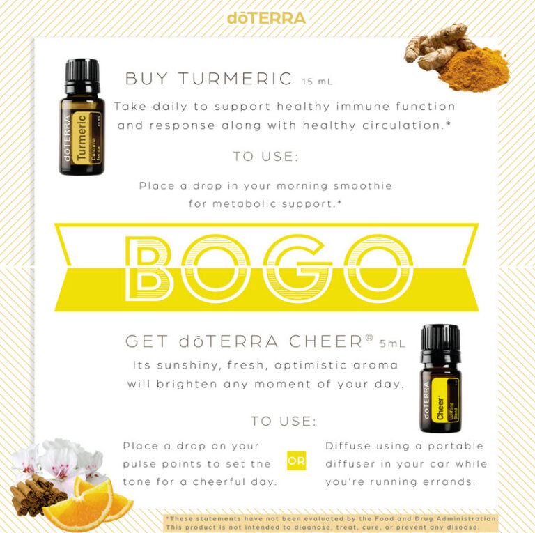 doTERRA BOGO Week July 2020 | Reija Eden - Holistic Health & Wellness Coach